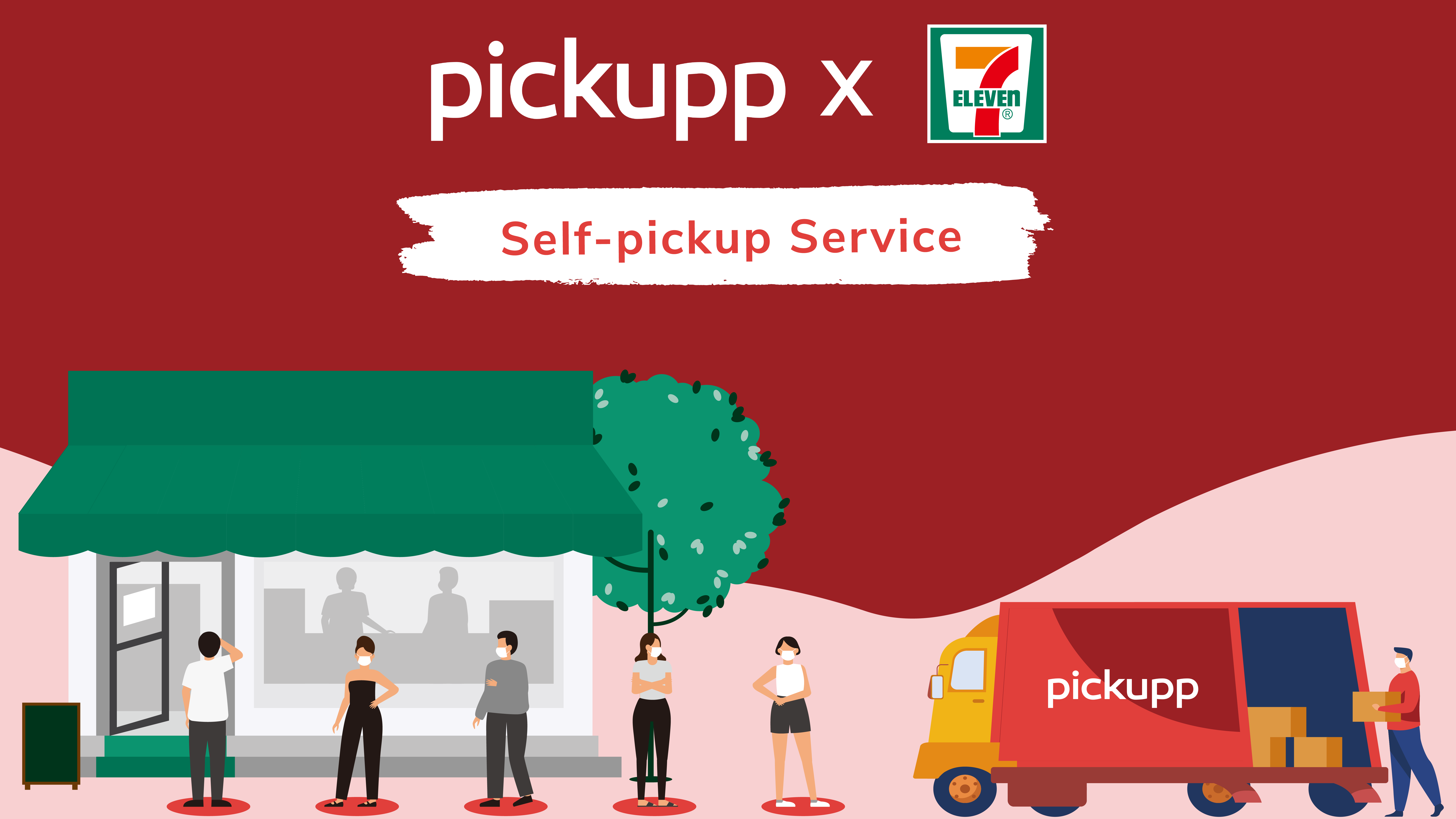 Pickupp x 7-Eleven Introduce Self Pick-up Service